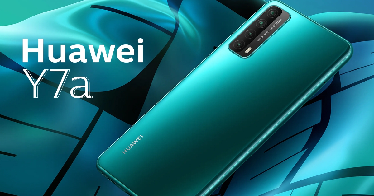 Huawei Y7a มือถือระดับกลาง ชิป Kirin 710A ราคาหลักพัน