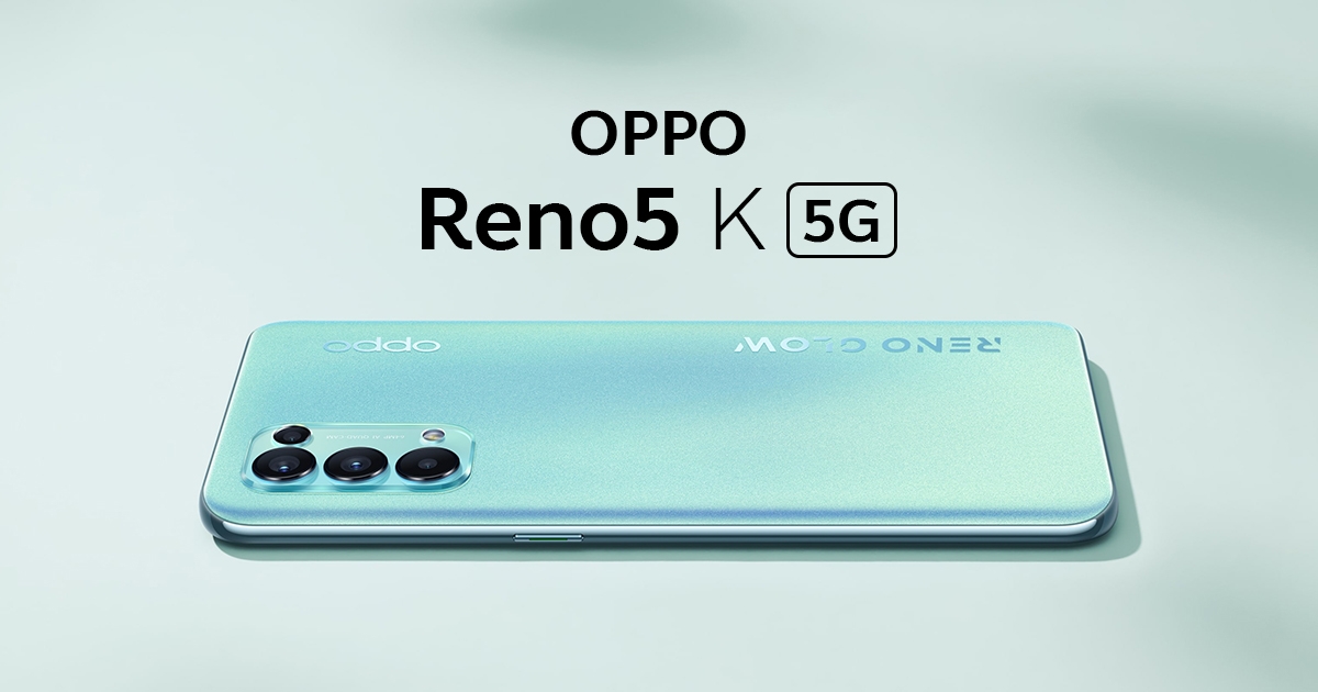 OPPO Reno5 K 5G มือถือ 5G ชิป Snapdragon 750G
