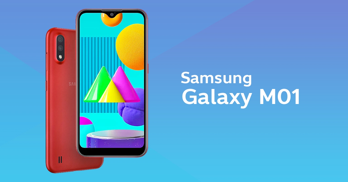 Samsung Galaxy M01 มือถือราคาถูก กล้องหลังคู่ จากซัมซุง