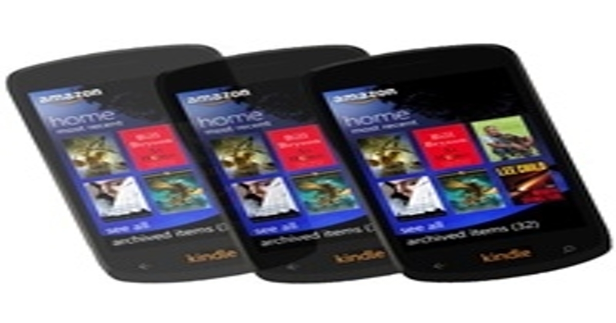 ลือ! Amazon เตรียมออกมือถือ Kindle Phone จอ 3 มิติแบบไม่ต้องใช้แว่น