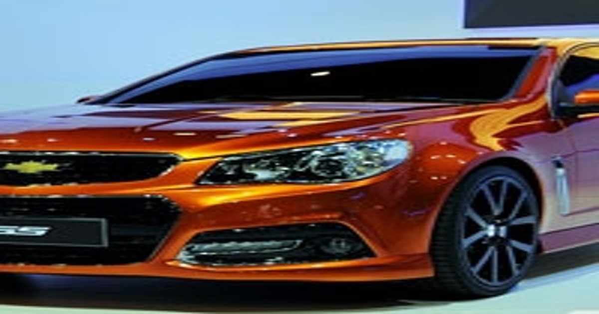 Chevrolet SS Concept ต้นแบบสุดแรงสายพันธุ์อเมริกัน